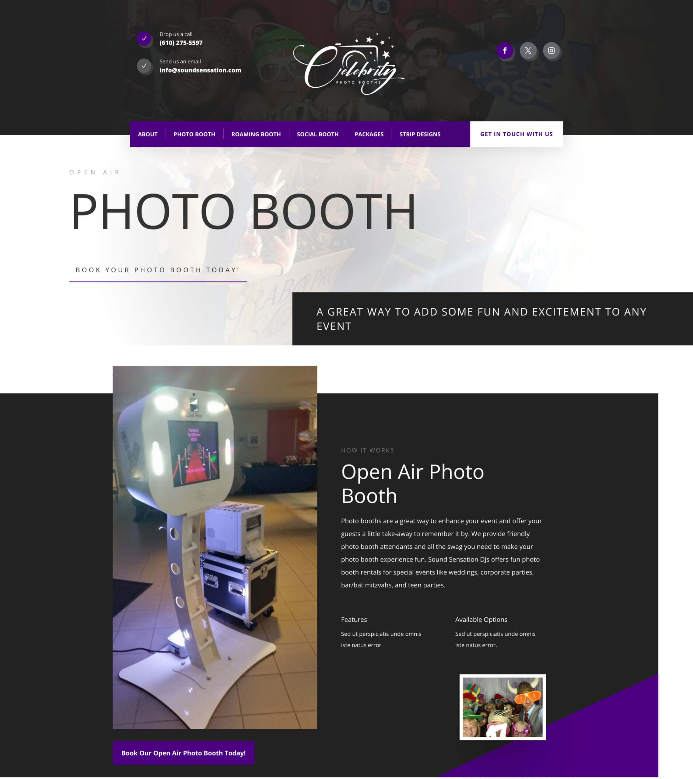 Celebrity Photo Booths | Reach Media & Design