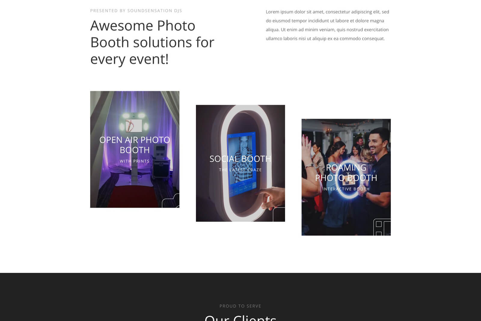 Celebrity Photo Booths | Reach Media & Design